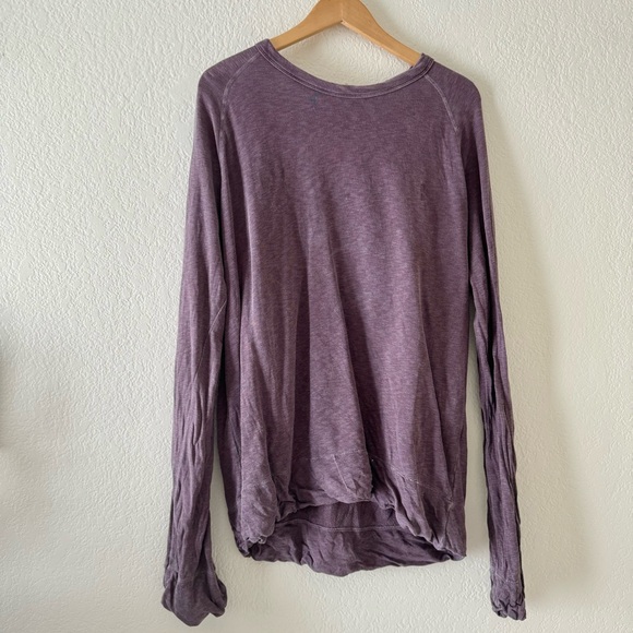 James Perse | Shirts | James Perse T Shirt Mens Purple Long Sleeve ...